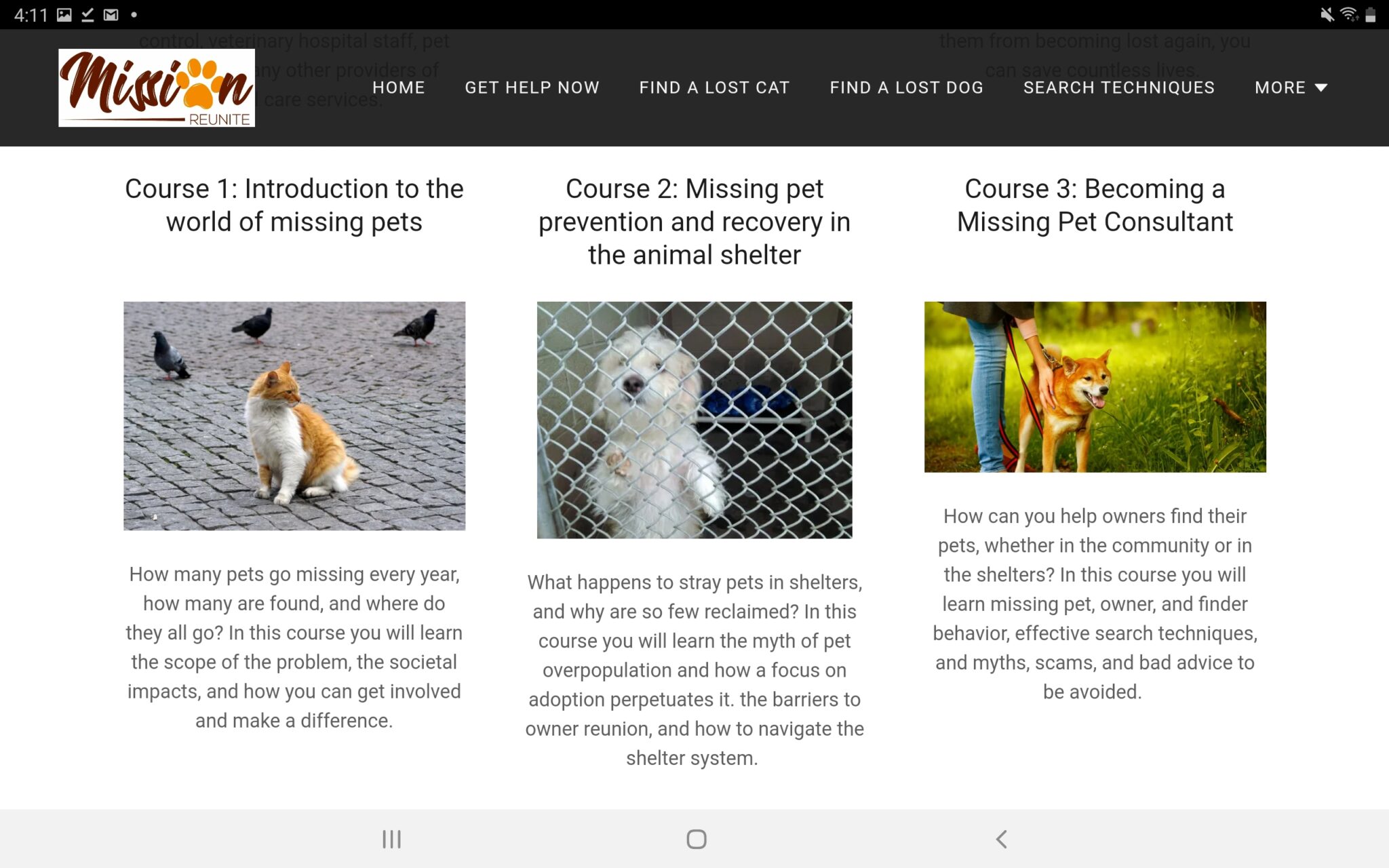 MYTHS AND SCAMS in lost pet recovery - First Street Pets